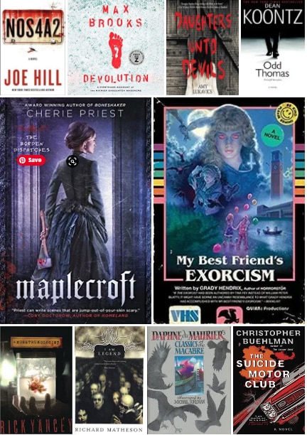 Top Ten Horror Books - Introverted Reader